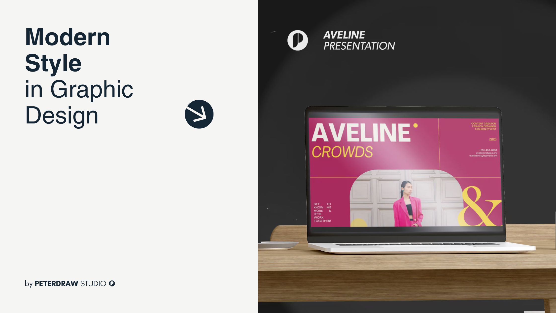 Modern Style in Graphic Design - Peterdraw Studio